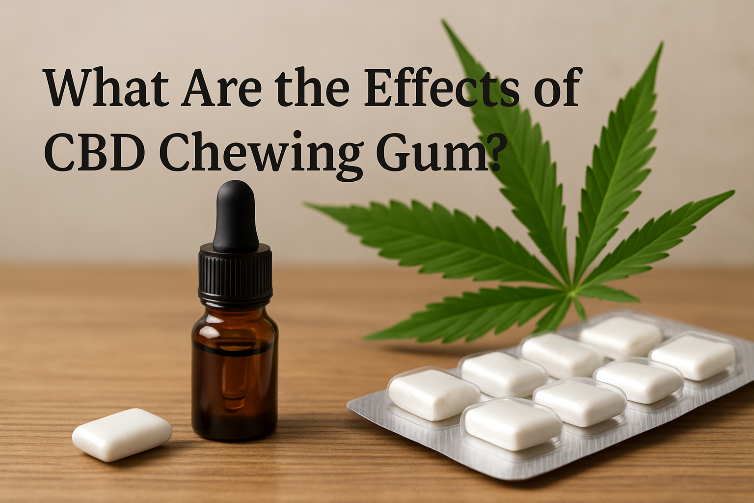 What Are The Effects Of CBD Chewing Gum?