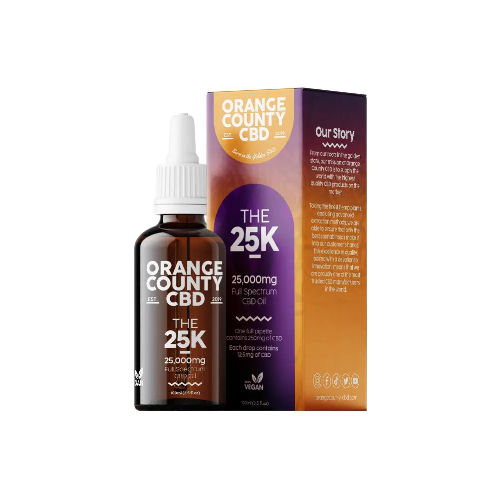Orange County CBD Full Spectrum Oil 100ml
