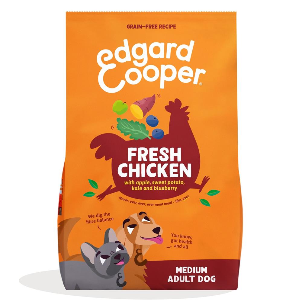 Edgard and Cooper Dry Dog Food Free Run Chicken 1Kg (Sold in multiple