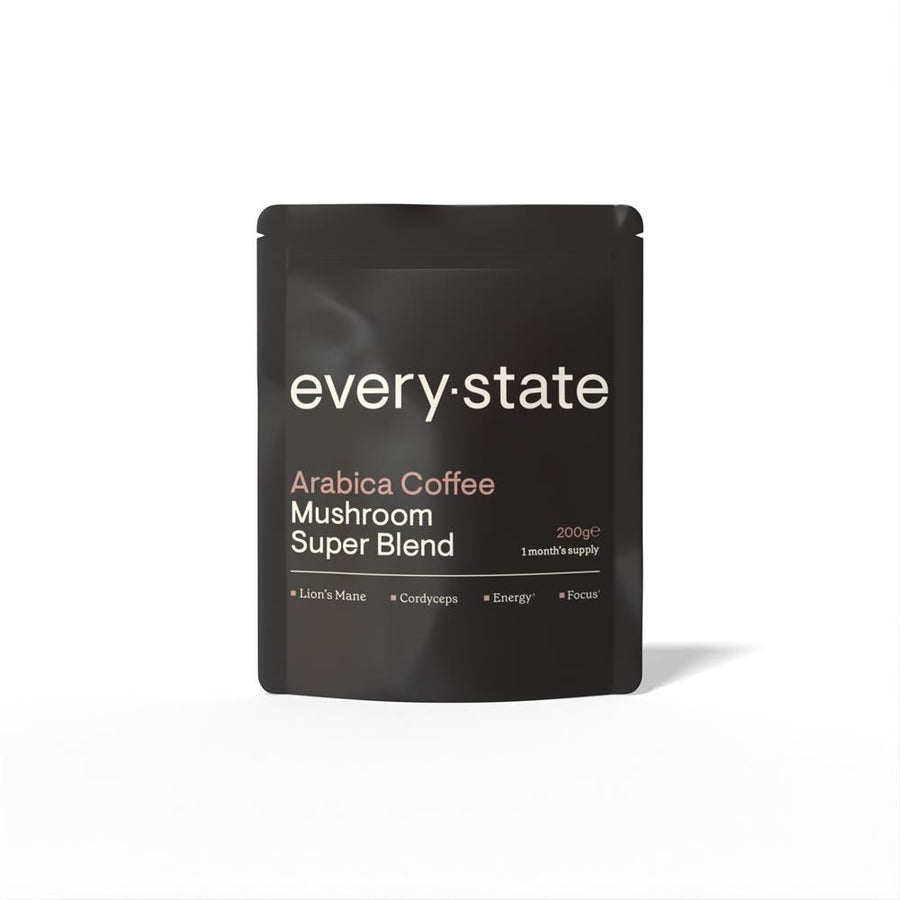 everystate Arabica Coffee + Mushroom Super Blend Pouch 200g